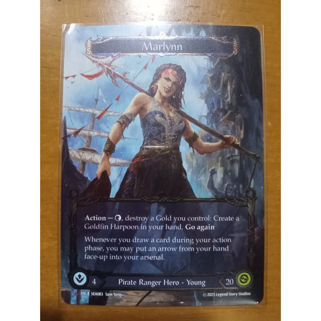 FAB Marvel Marlynn High Seas SEA Flesh and Blood TCG English Pirate ...