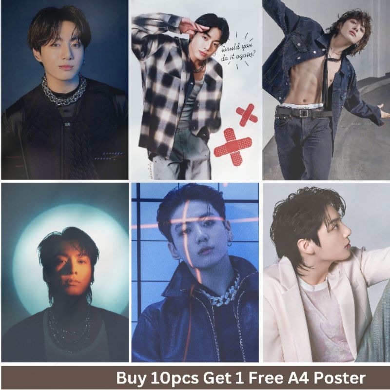 KPop BTS Jungkook A4 Size Wallpaper Poster Collection | Shopee Singapore