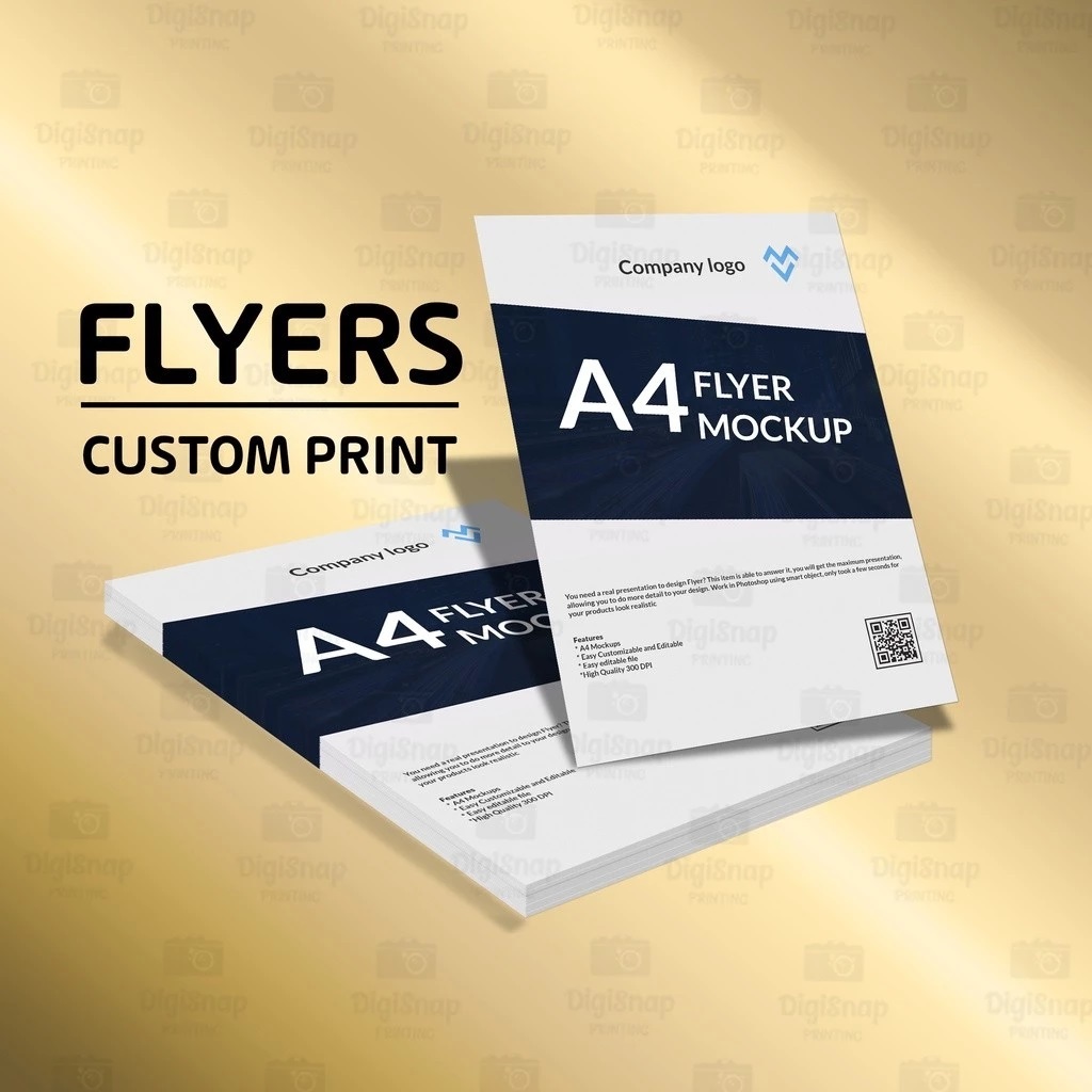 Flyers Printing | Digital Print and Cut Service | Shopee Singapore