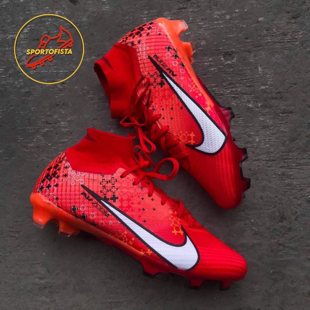 MDS Air Zoom Mercurial Superfly 9 FG Football/Soccer Shoes | Shopee ...