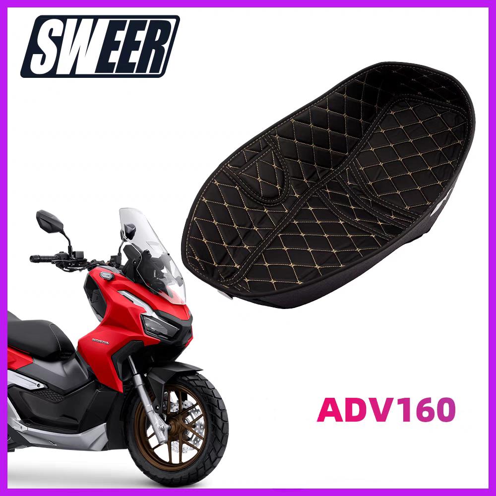 HONDA PCX 160/ADV160 PREMIUM UBOX Seat COMPARTMENT Cover Leather Cover ...