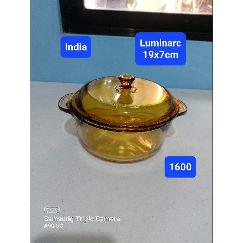 Luminarc Cookware 19x7cm ( India) | Shopee Singapore