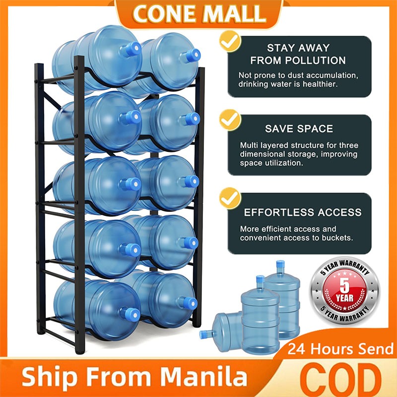 3/4/5 Layer Mineral Water Stand Dispenser Rack Water Container Gallon ...