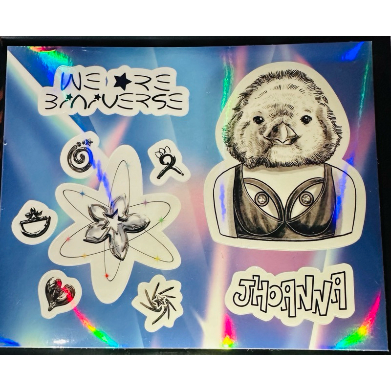 BINI JHOANNA STICKERS (1 sheet) | Shopee Singapore