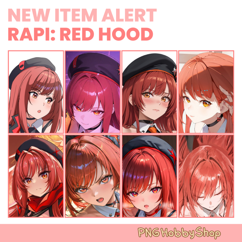 Rapi Red Hood Goddess of Victory: Nikke Anime Photocards and Keychains ...
