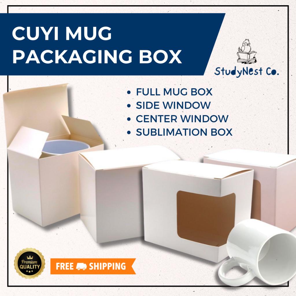 SNCo. | Cuyi Mug Packaging Box - Full Box, Sublimation Box, Side ...