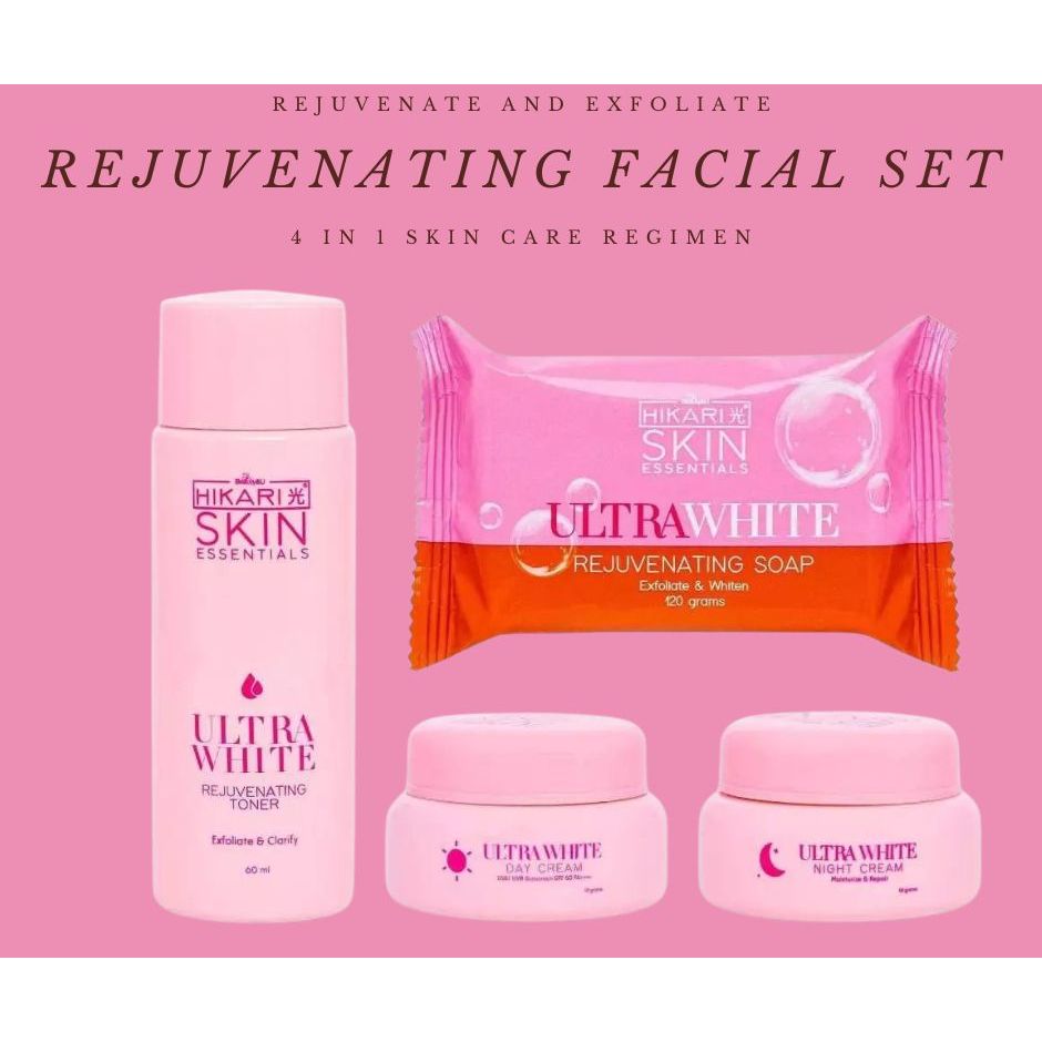 HIKARI SKIN ESSENTIALS ULTRA WHITE PREMIUM REJUVENATING (PER PIECE ...