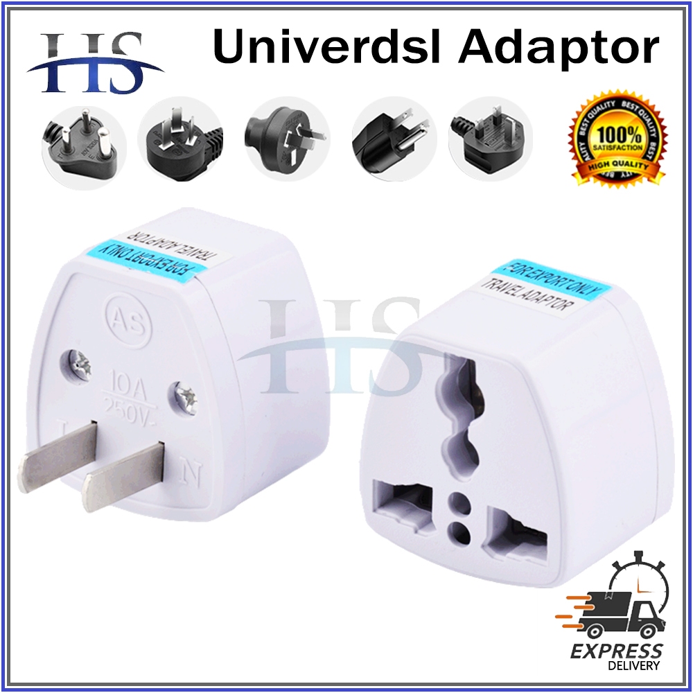 HS Universal Power Outlet Adapter Travel Plug Universal Adapter ...