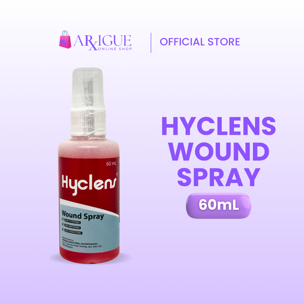 Hyclens Wound Spray 1 bottle 60 ml | Shopee Singapore