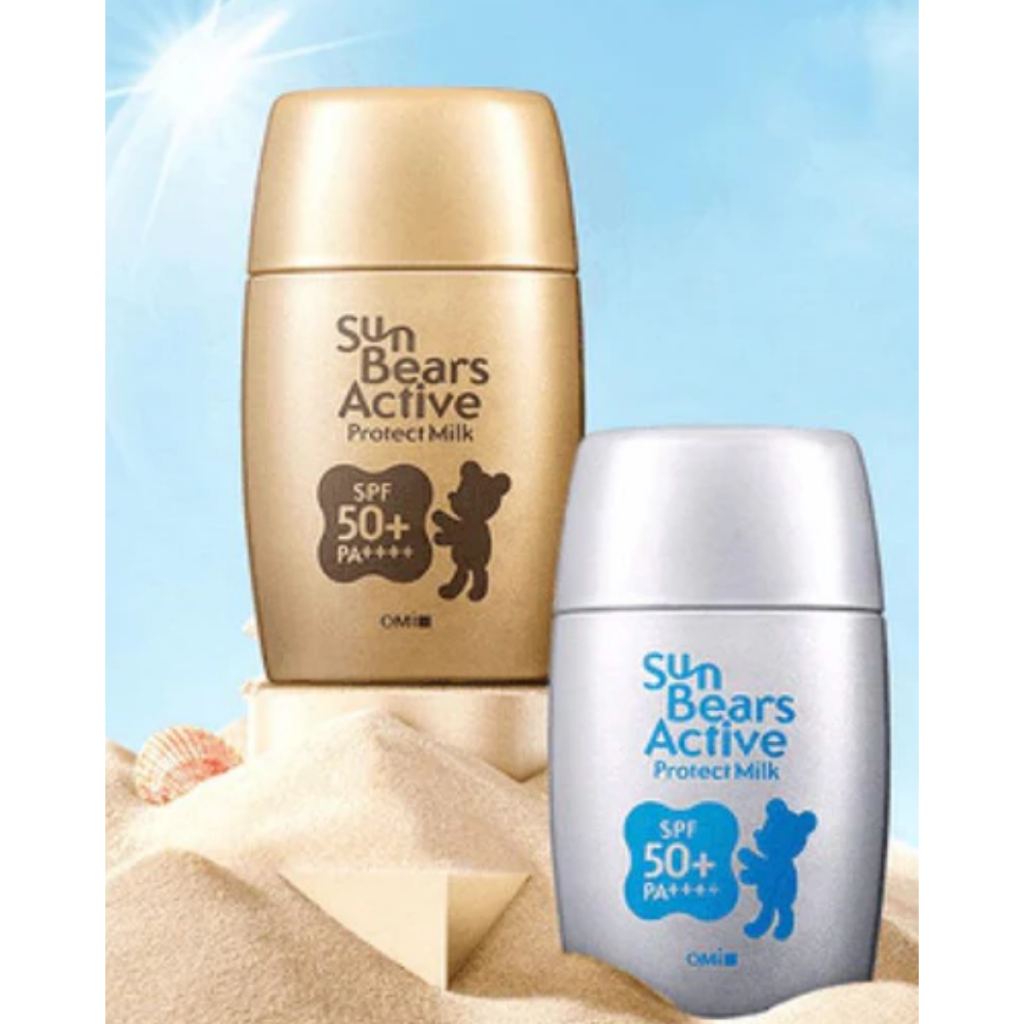 JAPAN: OMI Sun Bears Milk Sunscreen (30g) | Shopee Singapore