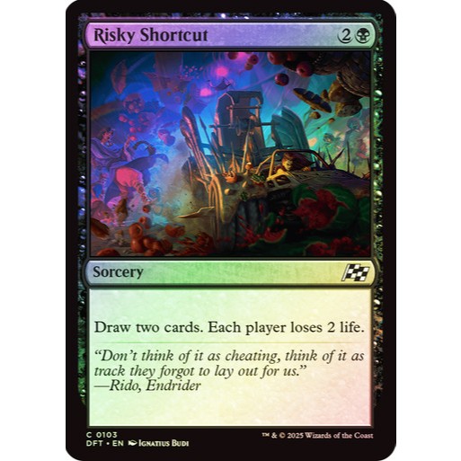 Risky Shortcut - DFT - Common - MTG Cards (WOTC) | Shopee Singapore