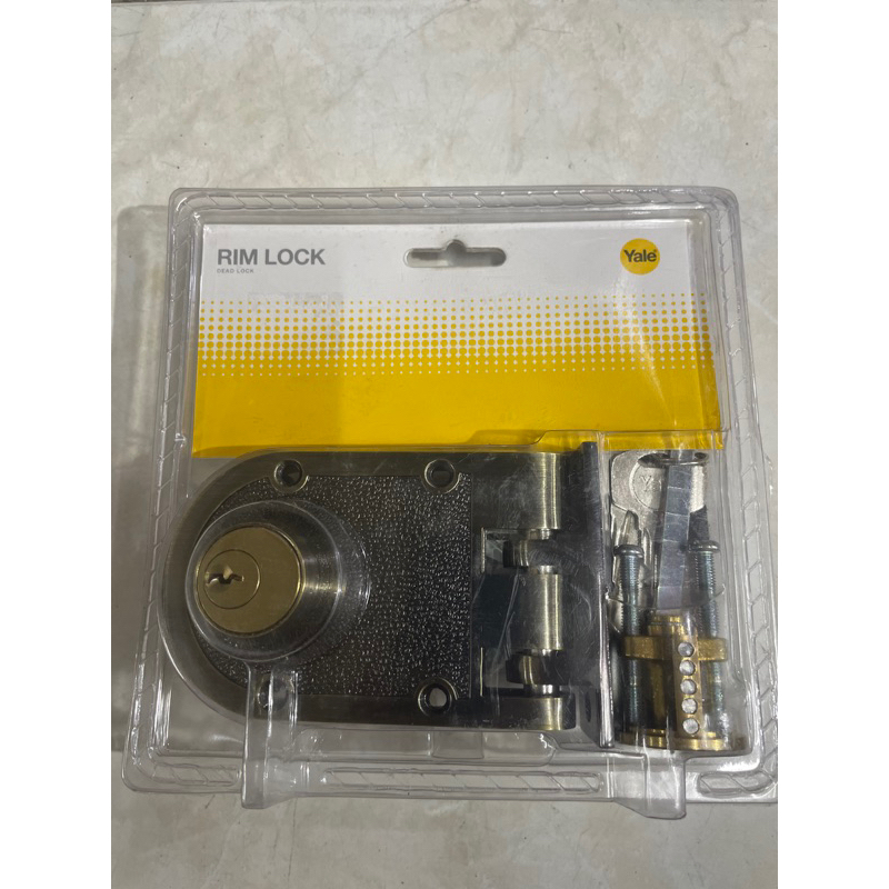 YALE Sliding Door Lock Double (V198-1/4 AB) | Shopee Singapore