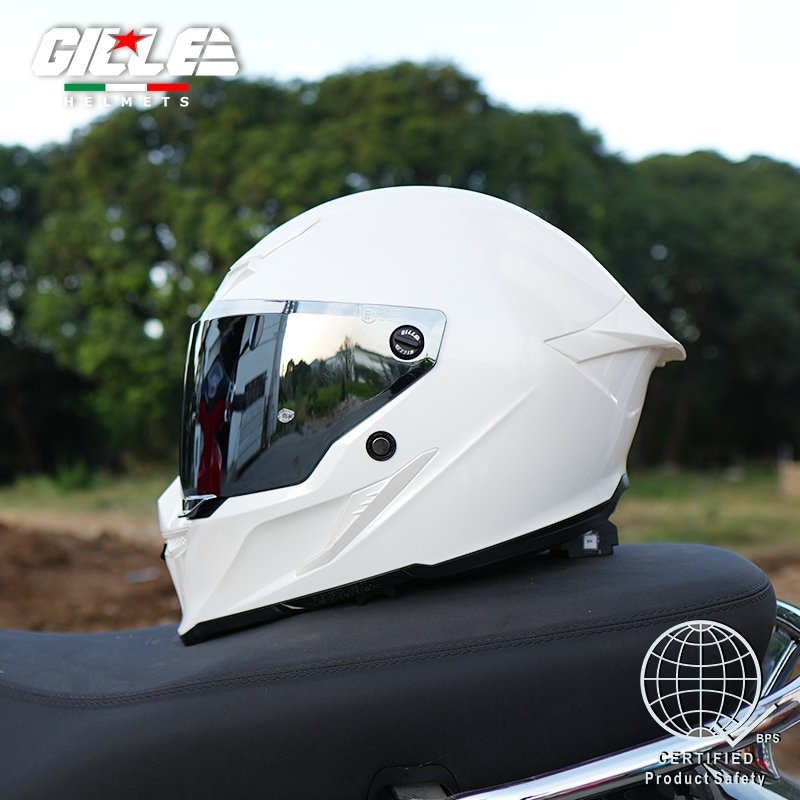 GILLE ASTRAL PRO Full Face Dual Visor Motorcycle Helmet For Man Woman ...