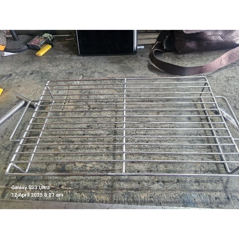 parilya ihawan stainless 304 grill with stand (10x16 inches) | Shopee ...