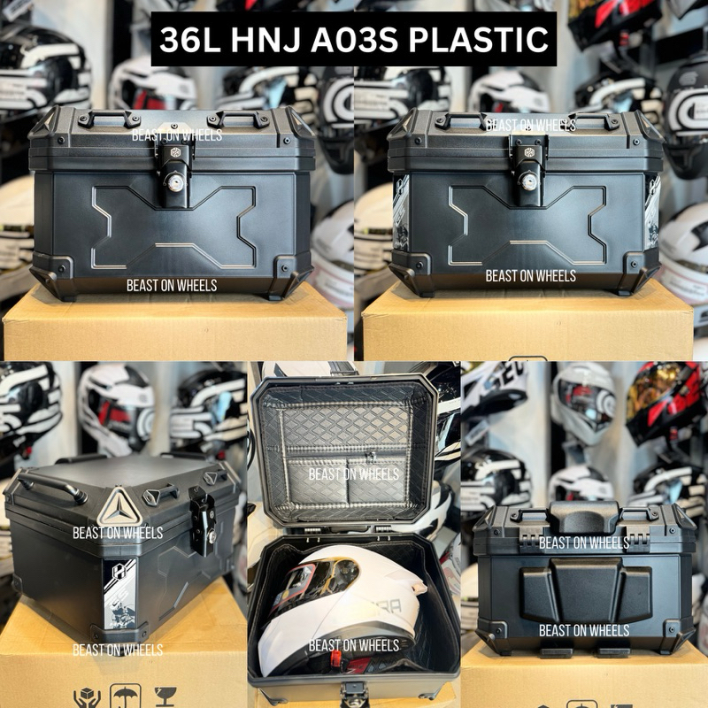 HNJ 36L Plastic Top Box A03s | Shopee Singapore