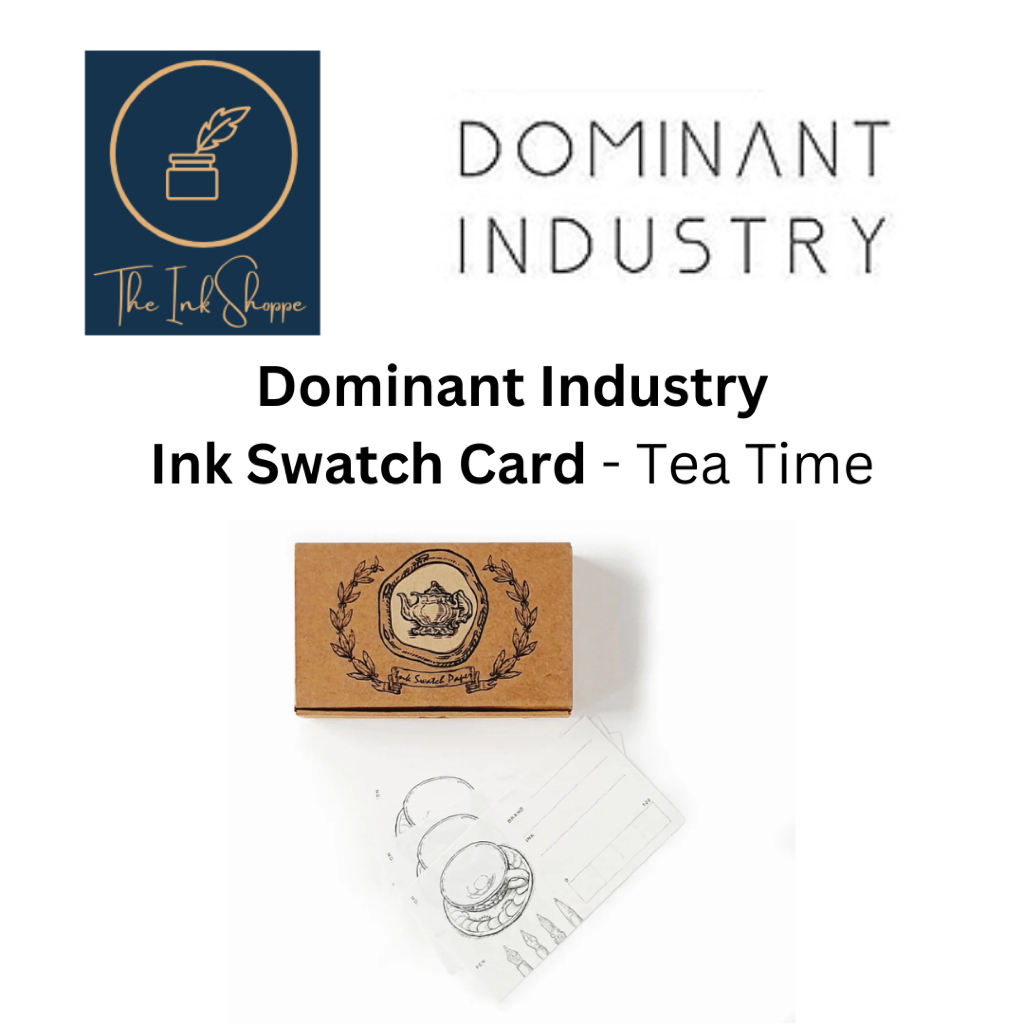 Dominant Industry Ink Swatch Card - Tea Time (120 sheets) | Shopee ...