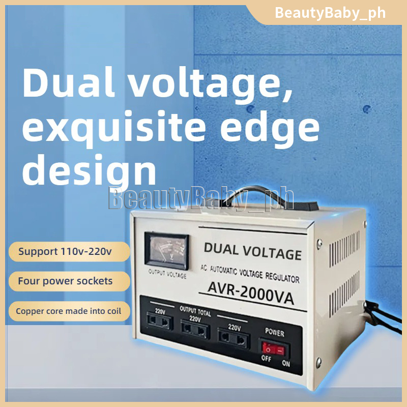 AVR Automatic Voltage Regulator 1500W/2000W for Servo Motor SVR Servo ...