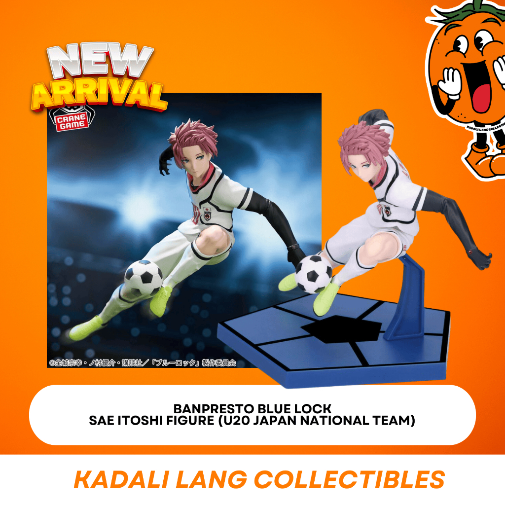 AUTHENTIC BANPRESTO BLUE LOCK | Sae Itoshi Figure (U20 Japan National ...