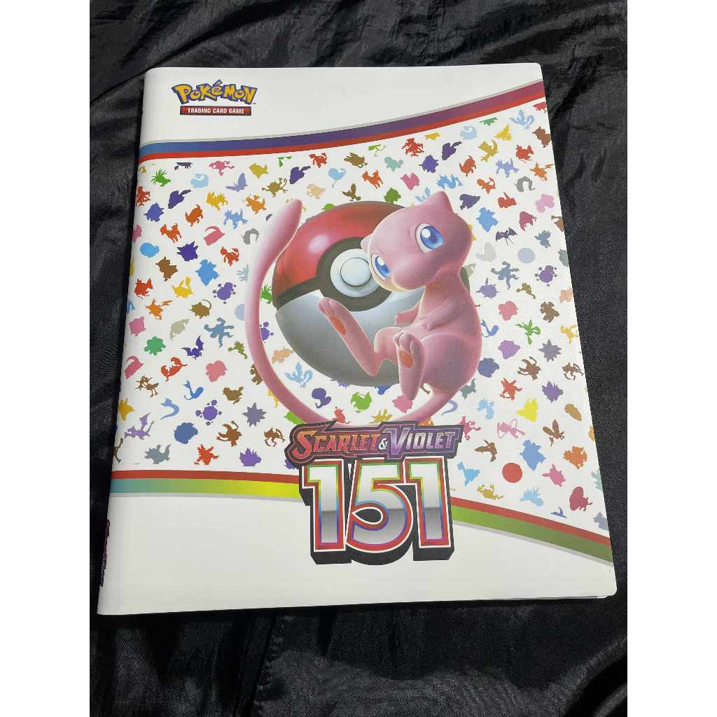 Pokemon 151 Scarlet & Violet Album Limited Edition Authentic | Shopee ...