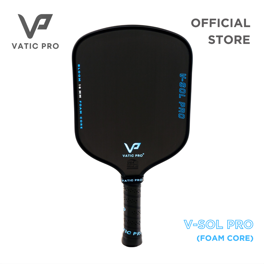 Vatic Pro V-SOL PRO Bloom Foam Core Pickleball Paddle 16mm | Shopee ...