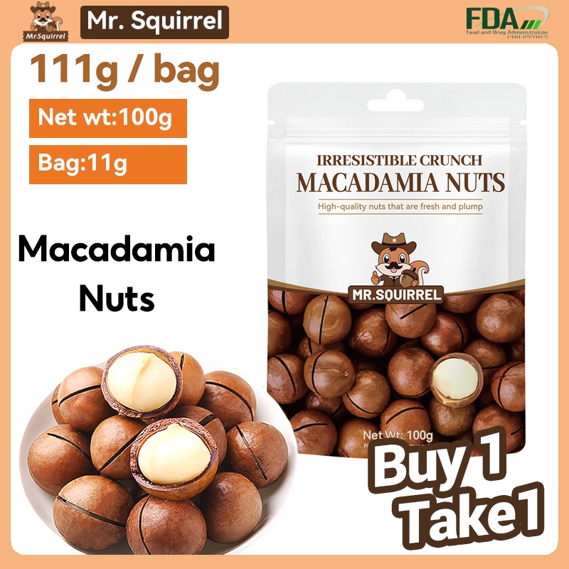 Mr Squirrel 500g Macadamia Nuts Roasted To Eat Queen Nuts No Additives ...