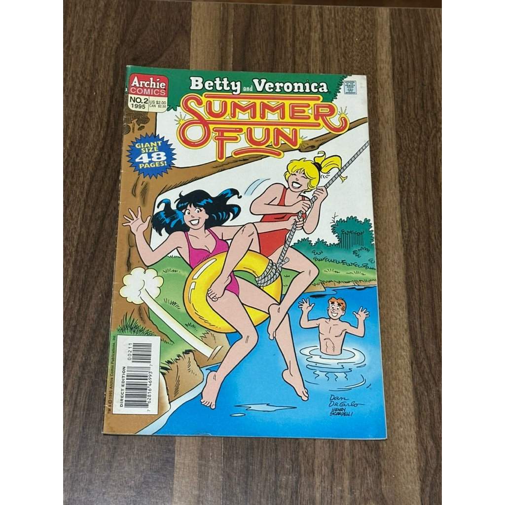 Betty and Veronica: Summer of Fun 2 (Archie Comics, 1995) | Shopee ...