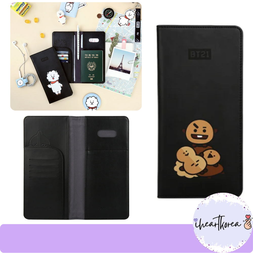 BT21 The Journey Passport Cover | Shopee Singapore