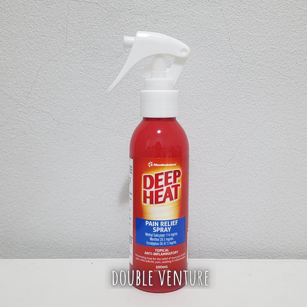 Mentholatum Deep Heat Pain Relief Spray 100mL | Shopee Singapore