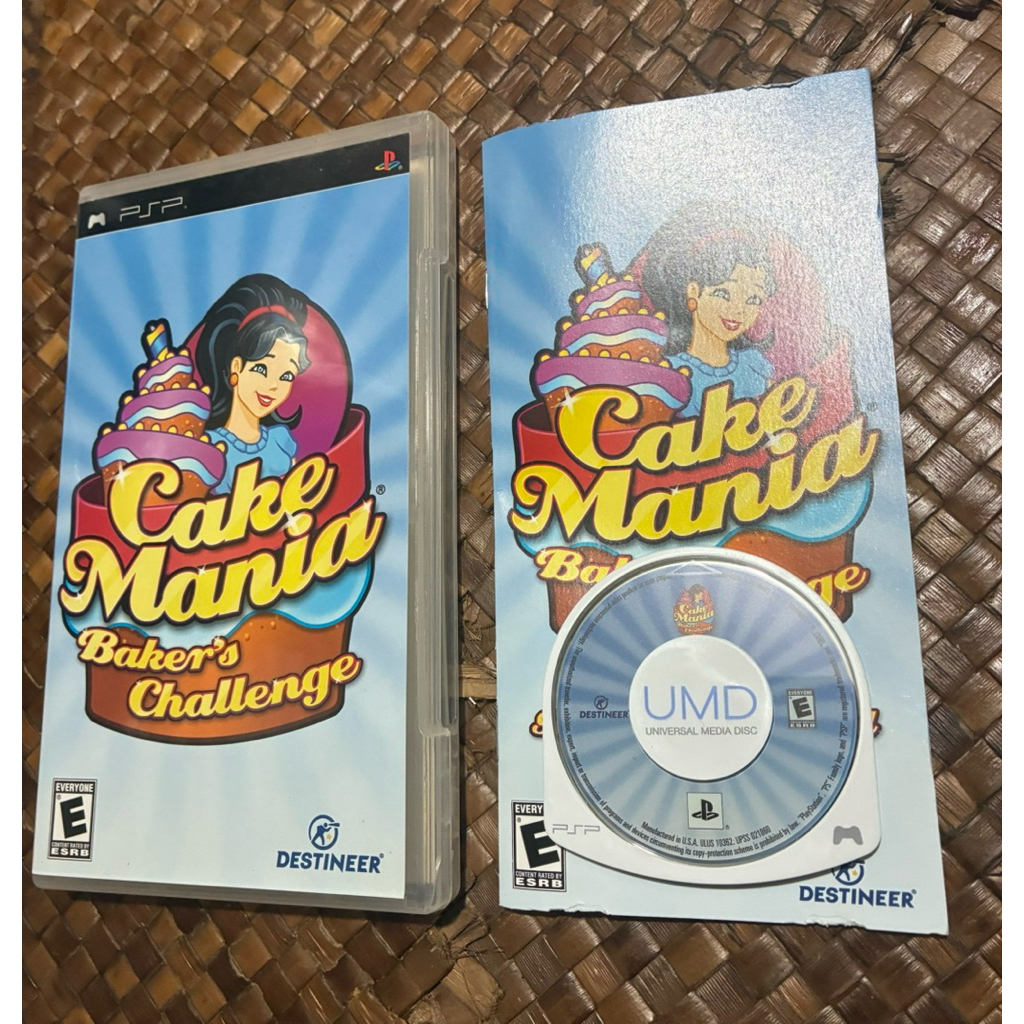 PSP game Cake Mania: Baker’s Challenge R1 | Shopee Singapore