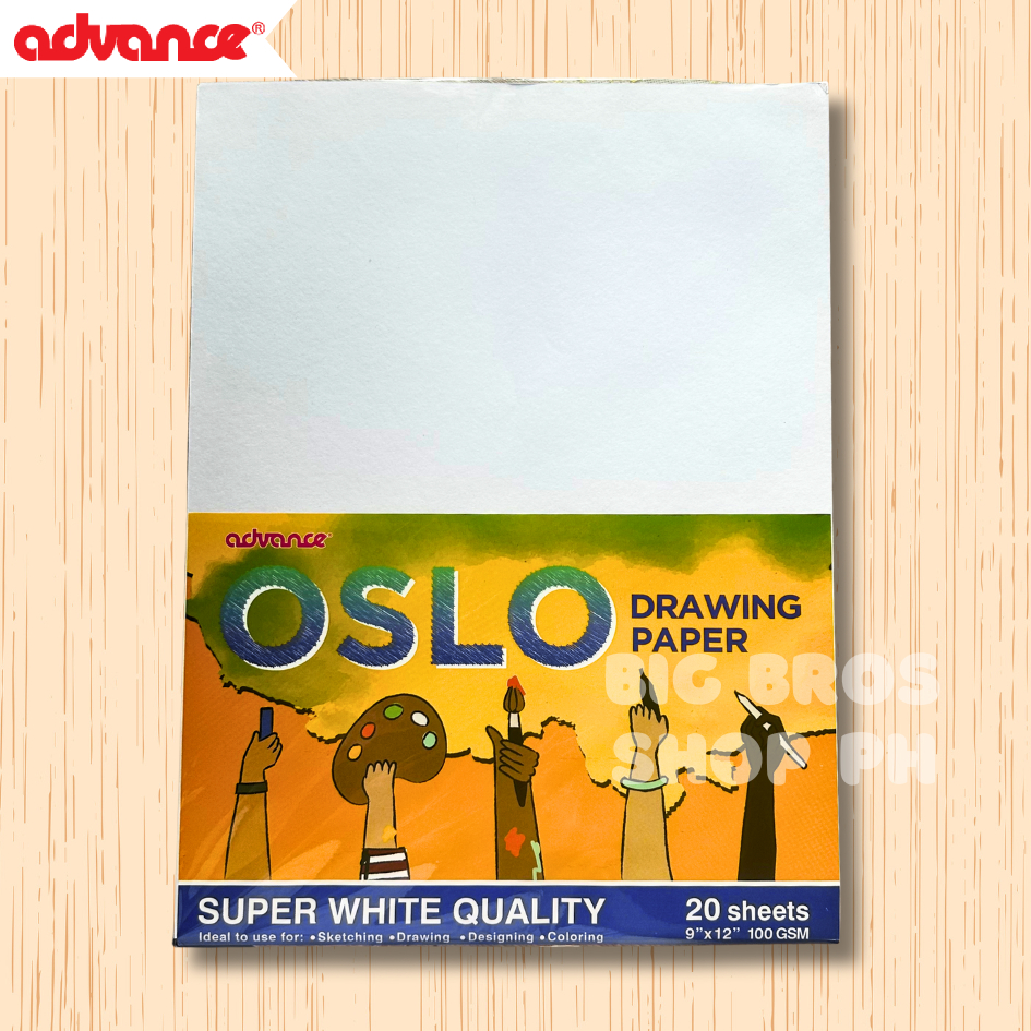 Advance Oslo Drawing Paper for Art School Elementary K12 Paint Sketch ...