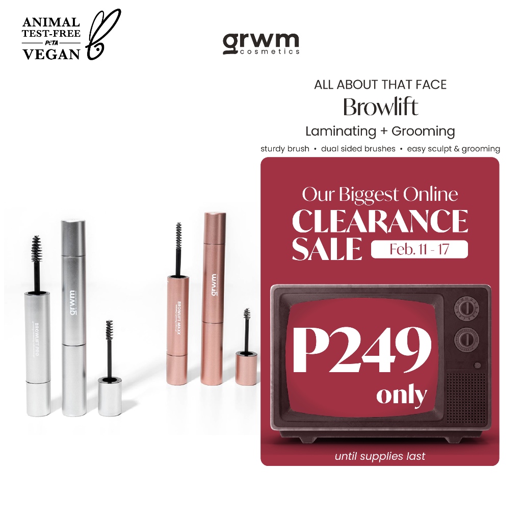 GRWM Cosmetics Browlift - Multiuse Brow Gel | Shopee Singapore