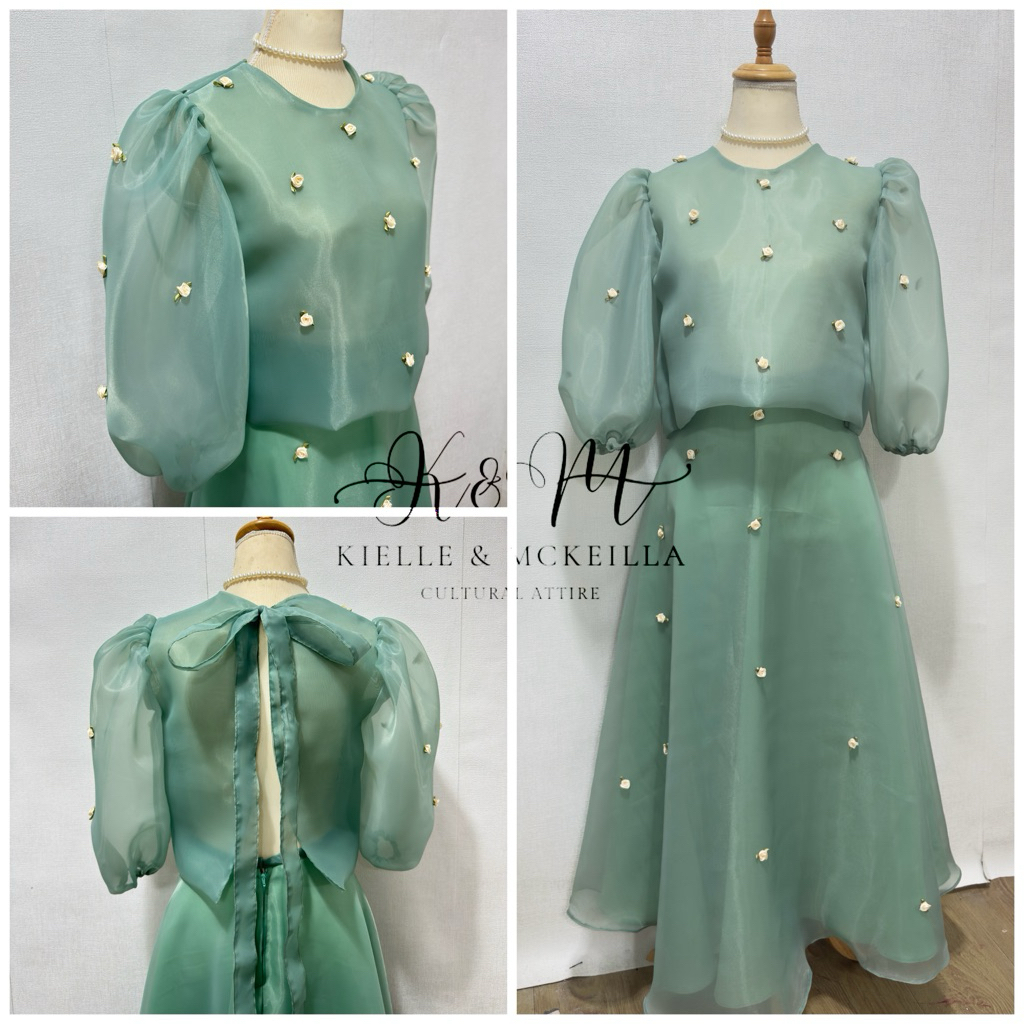 Modern filipiniana Coords (anne curtis ootd inspired) | Shopee Singapore