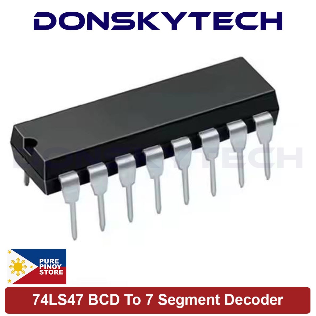 74LS47 SN74LS47 7447 BCD to 7-Segment Display Decoder/Driver IC DIP16 ...