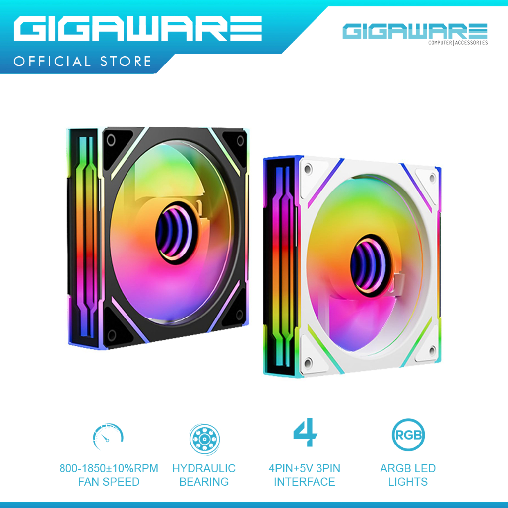 Jungle Leopard Prism 4 EX Fan 12cm Cooling Desktop Silent Divine Light ...