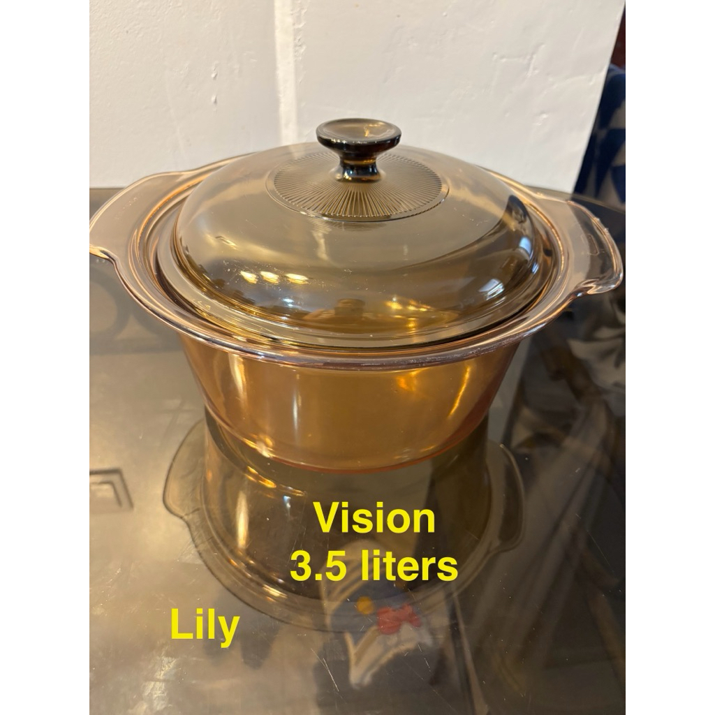 vision cookware 3.5 liters (lily) | Shopee Singapore