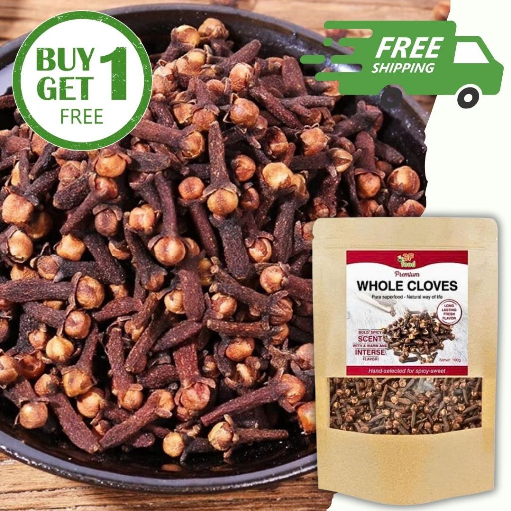 BUY 1 GET 1/ Organic Whole Cloves Premium Spice | Halal Certified ...