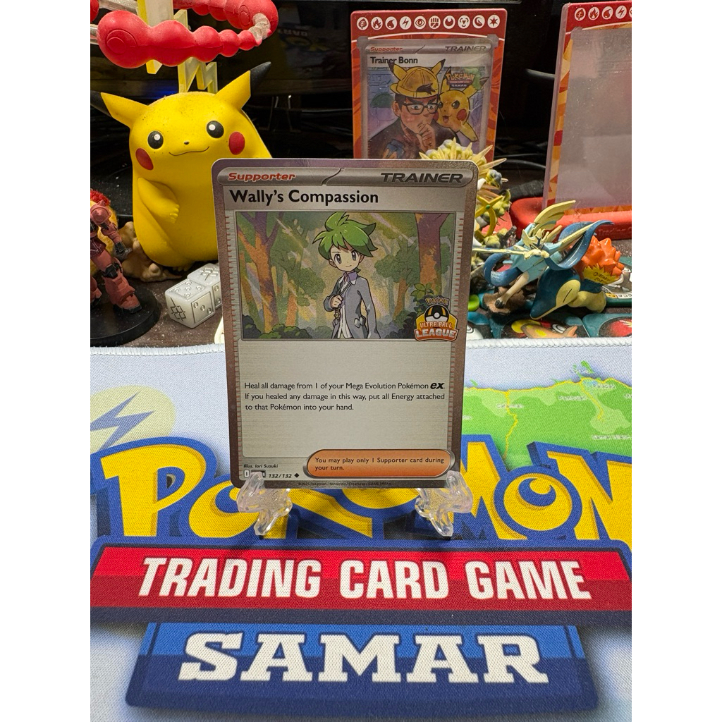 Pokemon TCG - WALLY'S COMPASSION 132/132 Uncommon - Mega Evolution ...