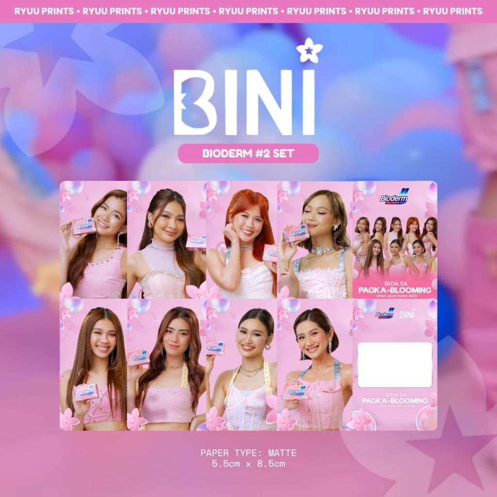 [Made-to-Order] BINI Brands Photocard Set Fanmade | Shopee Singapore