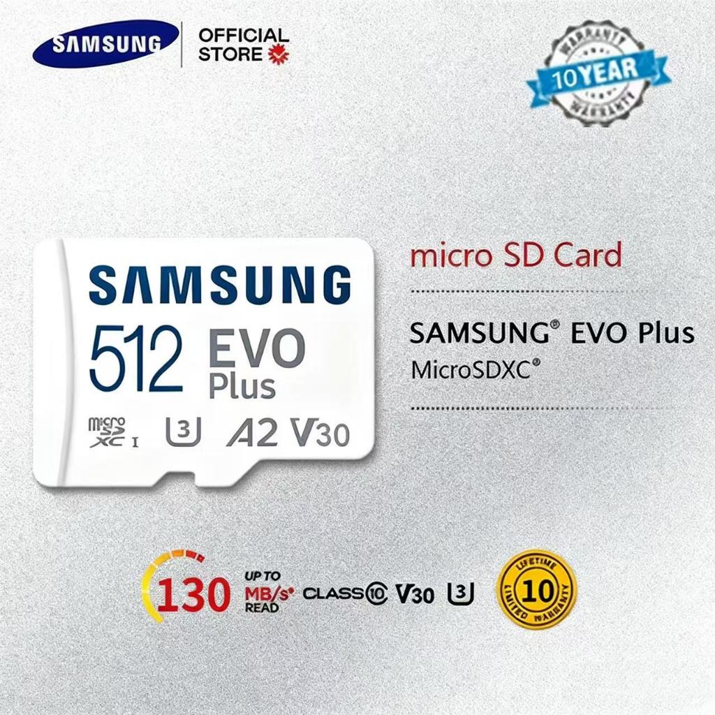 Micro SD Samsung PRO EVO PLUS Memory Card 8 16 32 64 128 GB 256 512 1TB ...