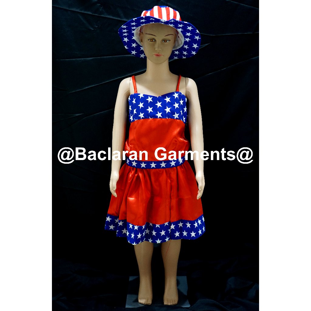 UNITED NATIONS COSTUME - USA (GIRL) | Shopee Singapore