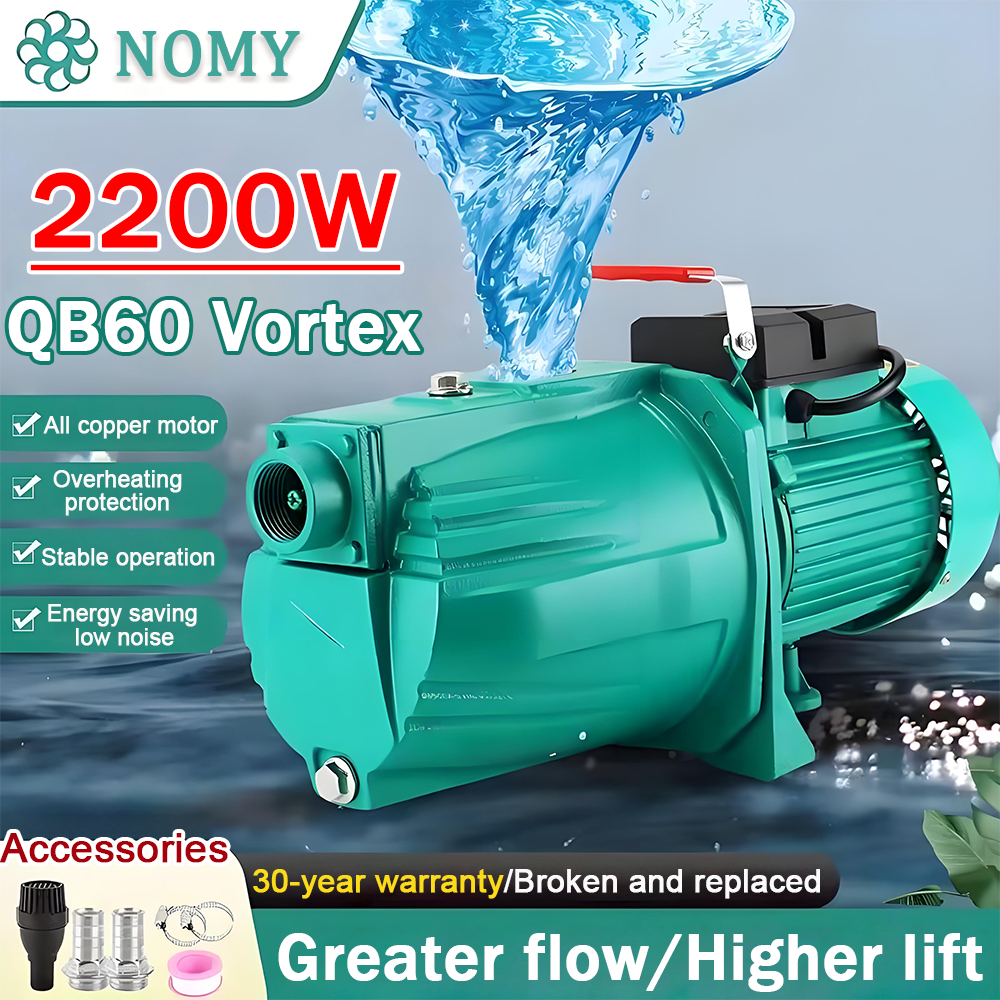Electric Water Pump 2200w Heavy Duty Booster DC Jet Pump Portable ...