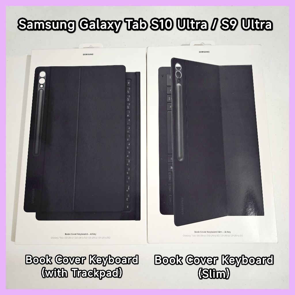 Samsung Galaxy Tab S10 Ultra / S9 Ultra Book Cover Keyboard - AI Key ...