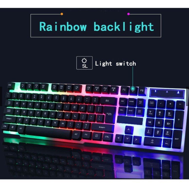 K001 Gaming Keyboard And Mouse Bundle Set Usb Plug | Shopee Singapore