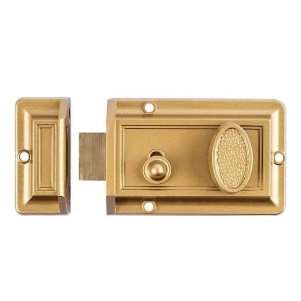Pololock 2-3/8 Inch Elegance Rim Lock Door Safety Sliding Deadlock ...