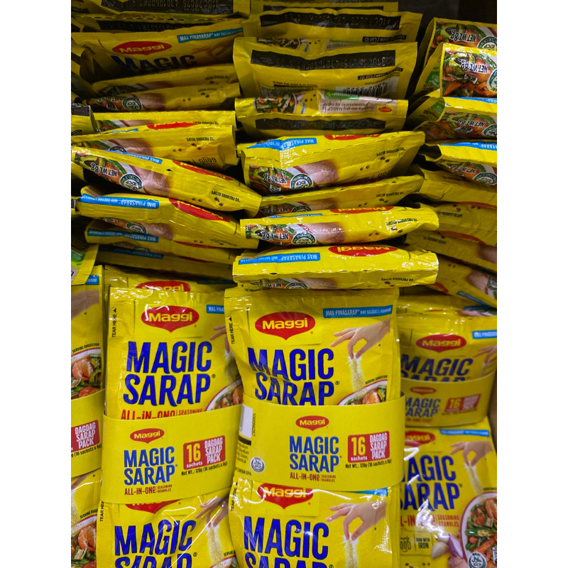 Magic Sarap sulit all in 1 seasoning granules 80gx16x16/960pcs per box ...
