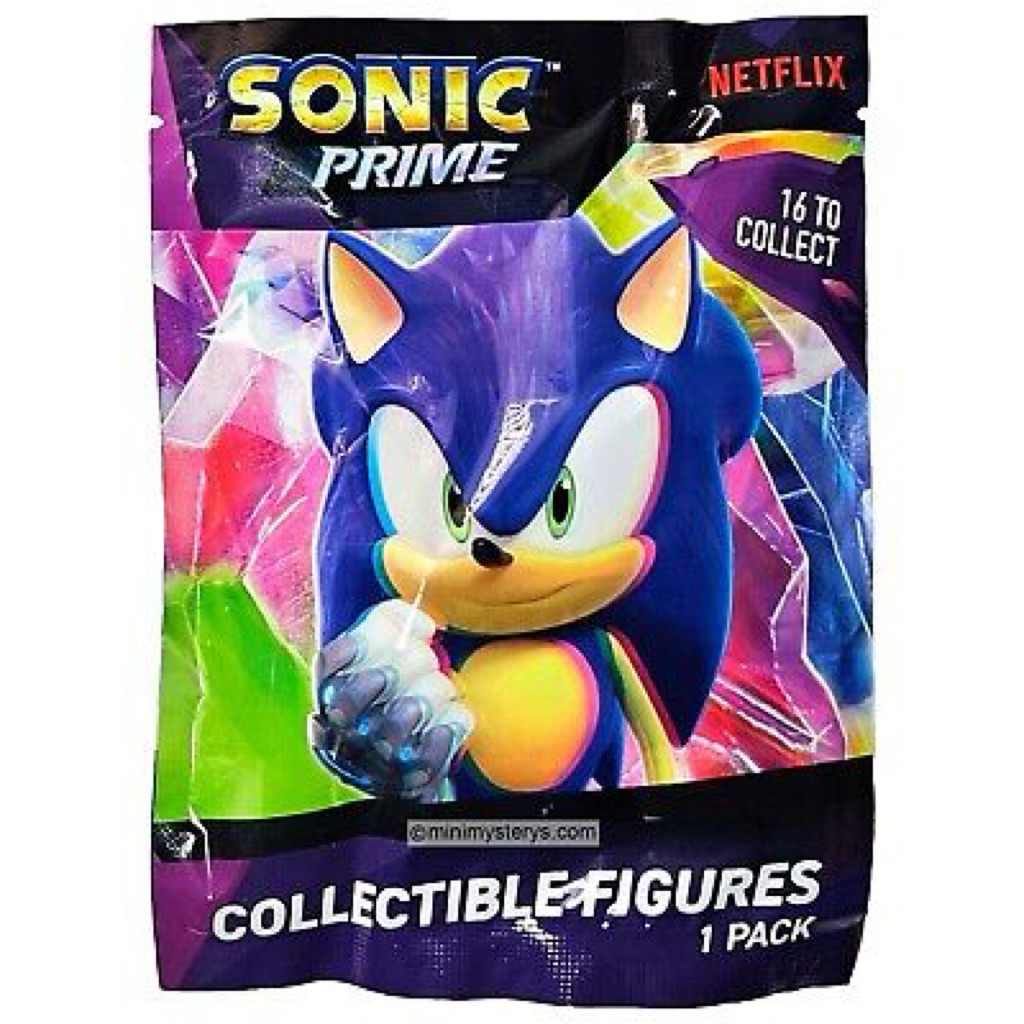 Sega Sonic Prime Collectible Figures Blind Bag 6cm New Netflix Series ...