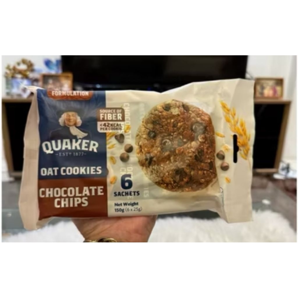 QUAKER OATS COOKIES CHOCOLATE CHIPS | Shopee Singapore