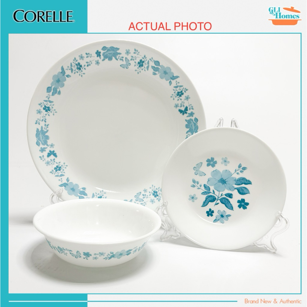 Corelle Pioneer Woman Evie Teal Dinnerware SOLD AS SET or PER PIECE ...