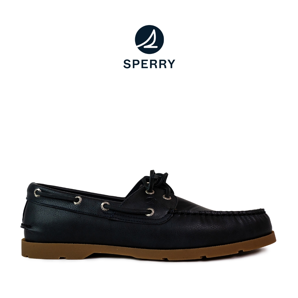 Sperry Men's Leeward Boat Shoes Topsider - Navy (25S00041) | Shopee ...