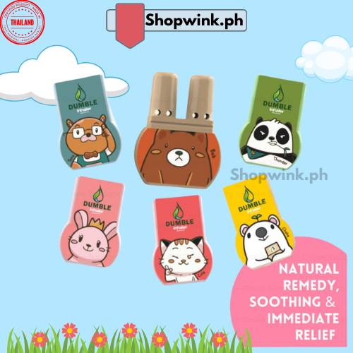 shopwink.ph Authentic Dumble Double 2 holes Nasal Inhaler inhalant cute ...